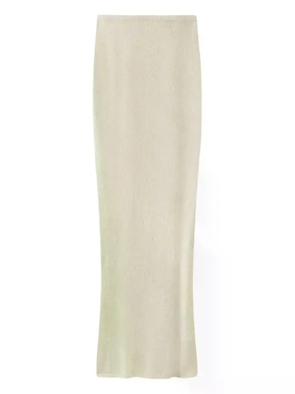 ASTA RESORT Carolina Floor-length Maxi Skirt - Neutrals