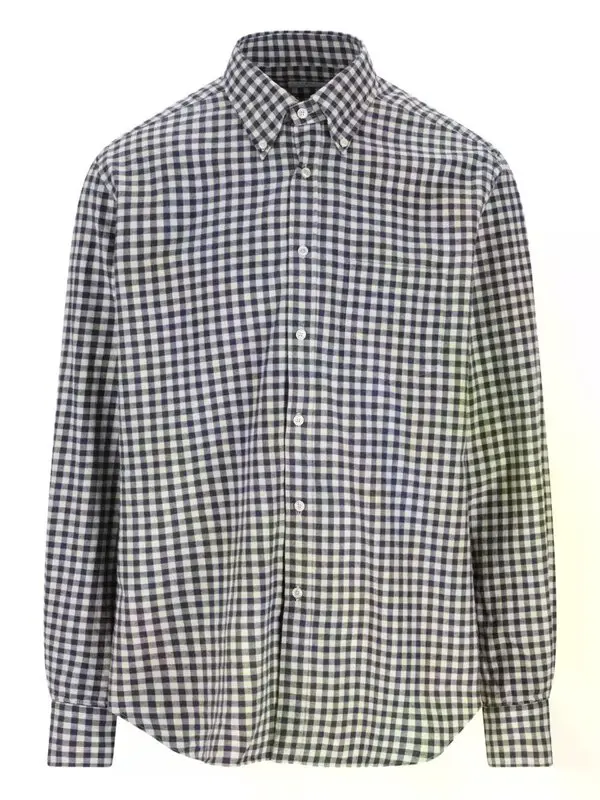 XACUS Gingham-print Shirt