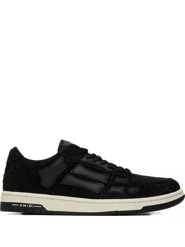 Amiri Embellished Lace-up Sneakers