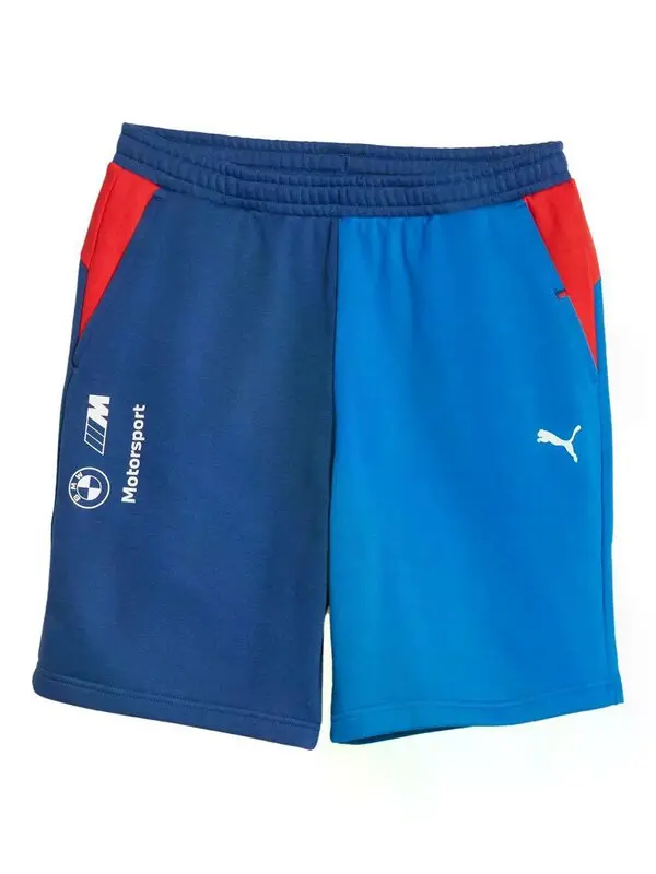 PUMA X Bmw Motorsport Logo-print Track Shorts