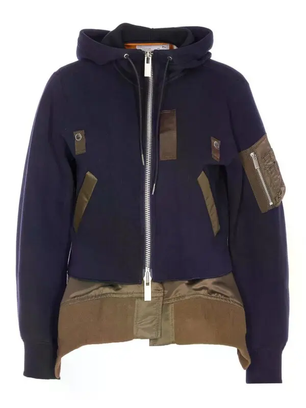 Sacai Zip-up Hoodie