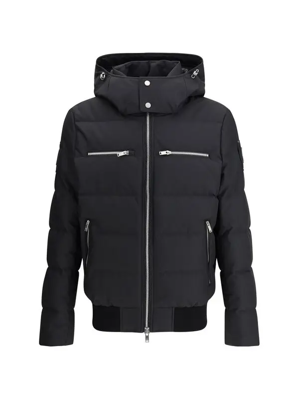 Moose Knuckles Quilted Bomber Jacket
