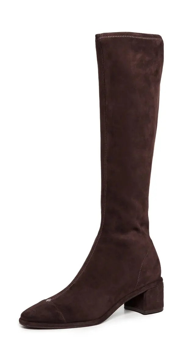 Tory Burch Cap-toe Knee High Boots