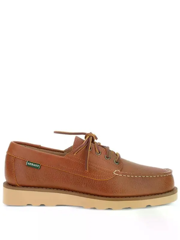 SEBAGO Leather Loafers - Brown