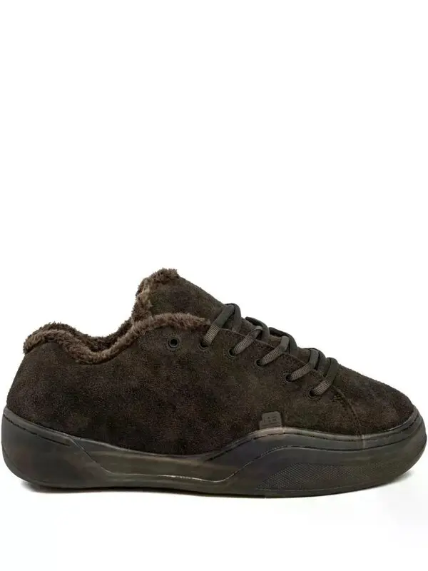 ERL Vamp Faux-fur Trim Sneakers