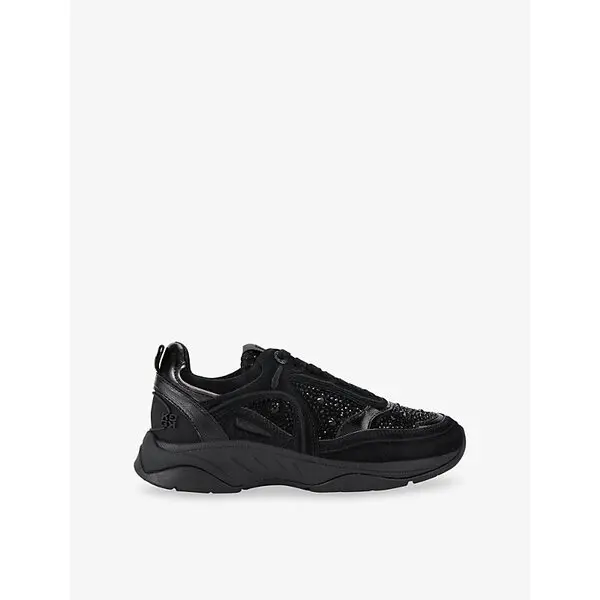 Kurt Geiger Luxe Gem Woven Trainers