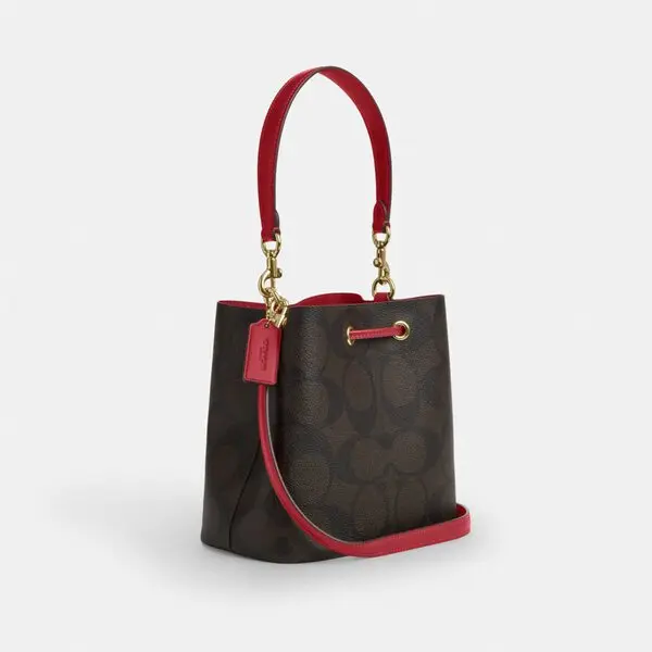 COACH® Rowan Bucket Bag In Signature Canvas