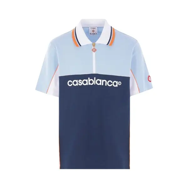 Casablanca Oversized Color Block Polo