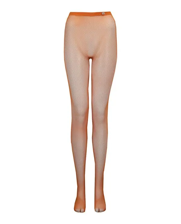 Gucci Crystal Pin Fishnet Tights
