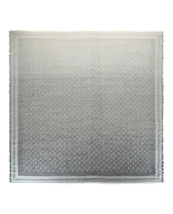 JIMMY CHOO Logo Wool Blend Scarf