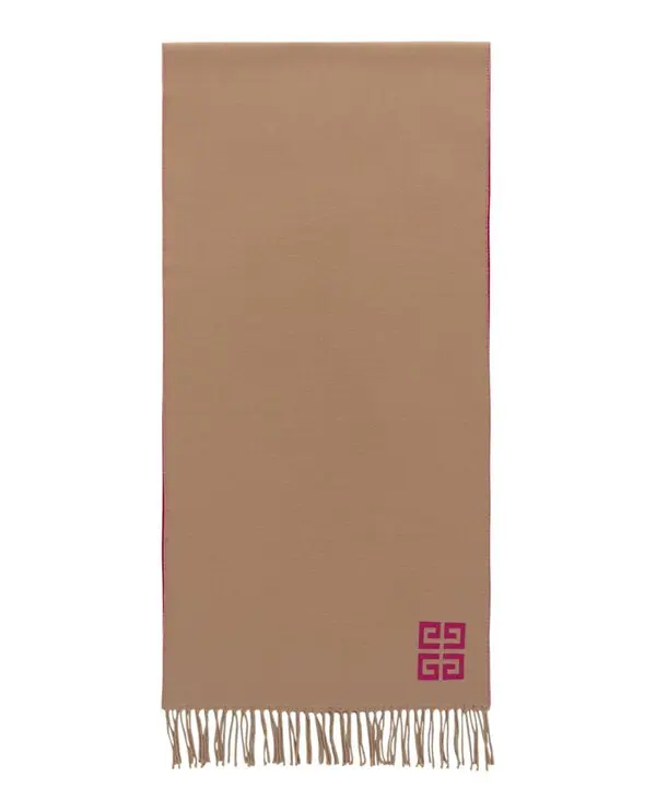 Givenchy 4g Reversible Wool Scarf