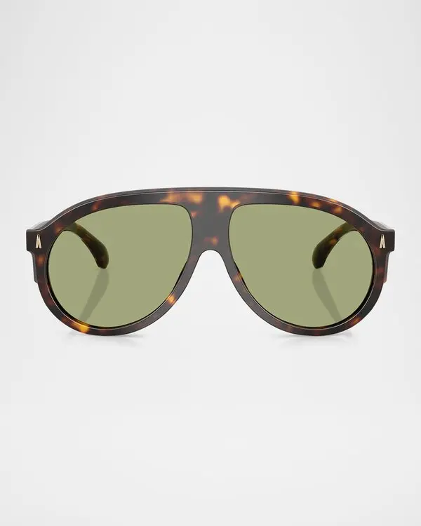 Moncler Acetate Aviator Sunglasses