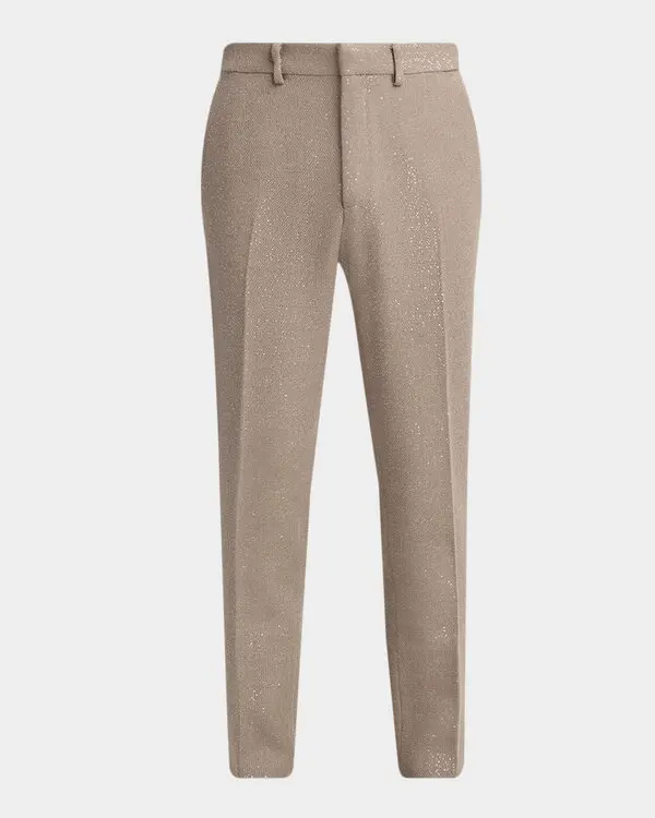 TOM FORD Sequin Bouclé Trousers - Black