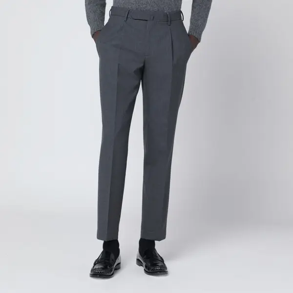 SANTANIELLO Wool Trousers
