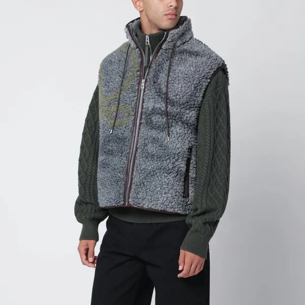 Loewe Anagram Jacquard Fleece Vest
