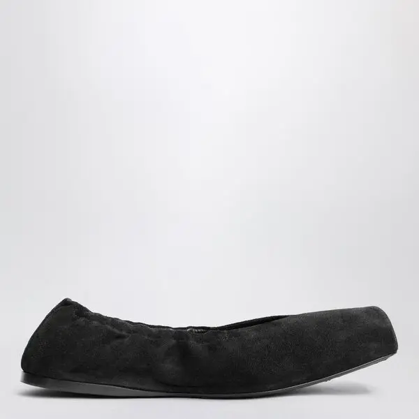 Alaïa Two-tone Ballerina With Square Toe