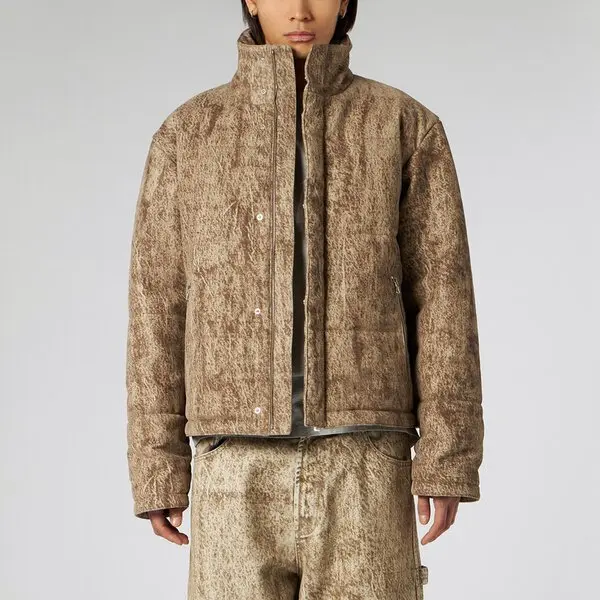 1989 STUDIO Flock Denim Puffer Jacket