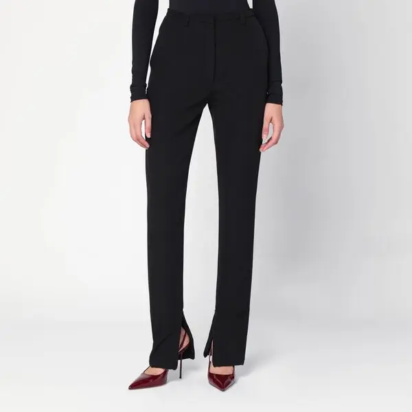 THELATEST High-waisted Trousers With Zipped Slits