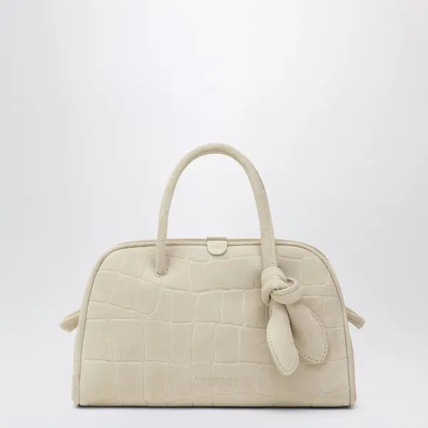 Jacquemus Leather Bowling Bag