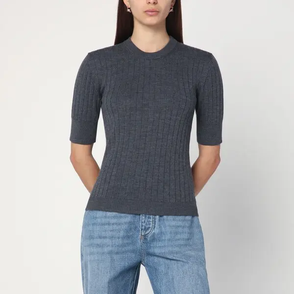 Bottega Veneta Wool Sweater - Grey
