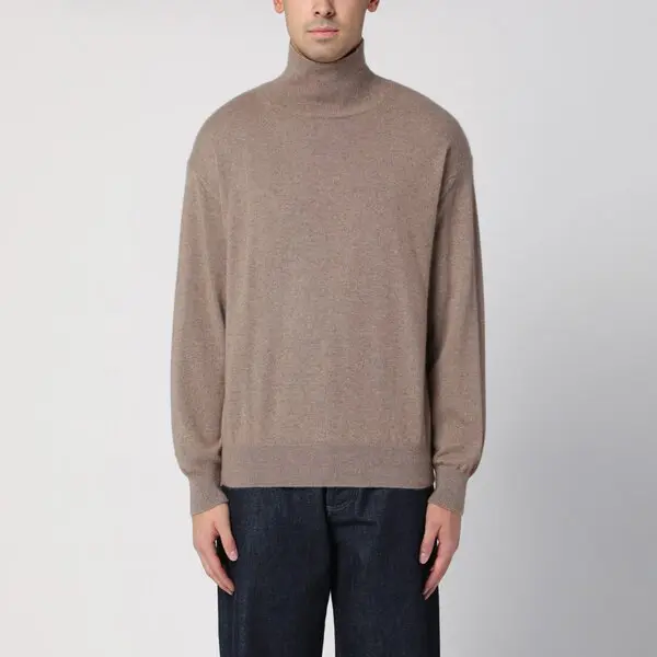 Auralee Cashmere Turtleneck - Brown
