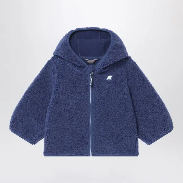 K-WAY Hooded Fleece Sweatshirt - Blue