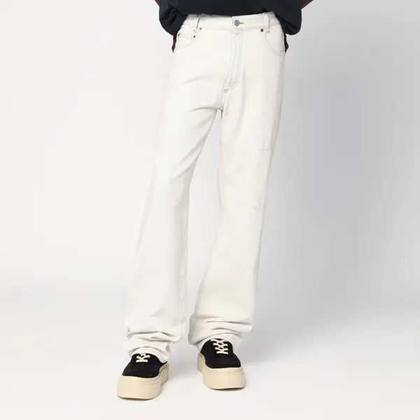 MAISON MARGIELA Patchwork Cotton Denim Jeans