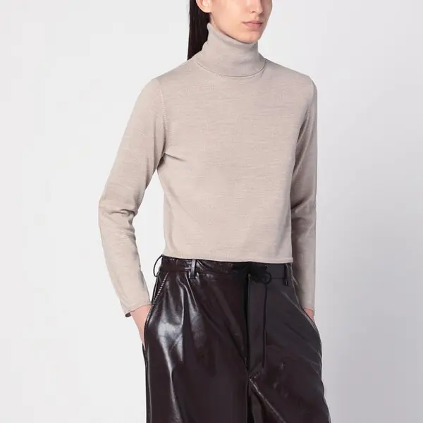 MAISON MARGIELA Wool Blend Turtleneck Sweater