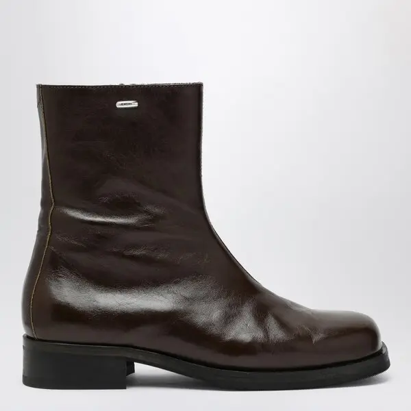 Our Legacy Leather Camion Boots - Green