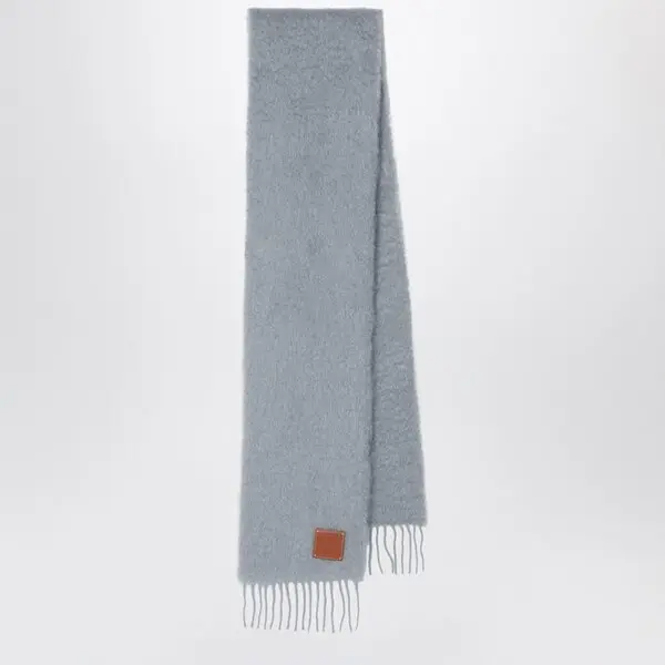 Loewe Light Mohair Scarf - Grey