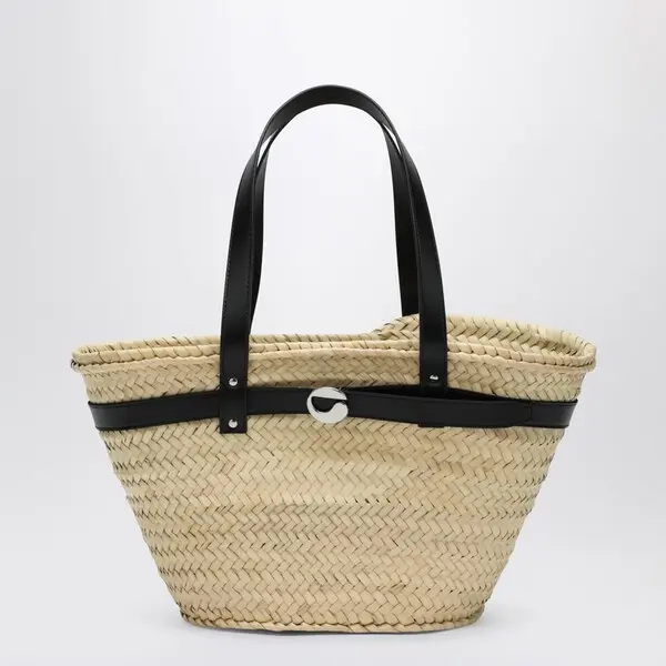 Coperni Palm Medium Raffia Shopper