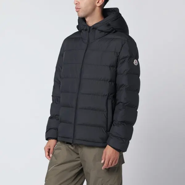 Moncler Hooded Down Jacket - Black