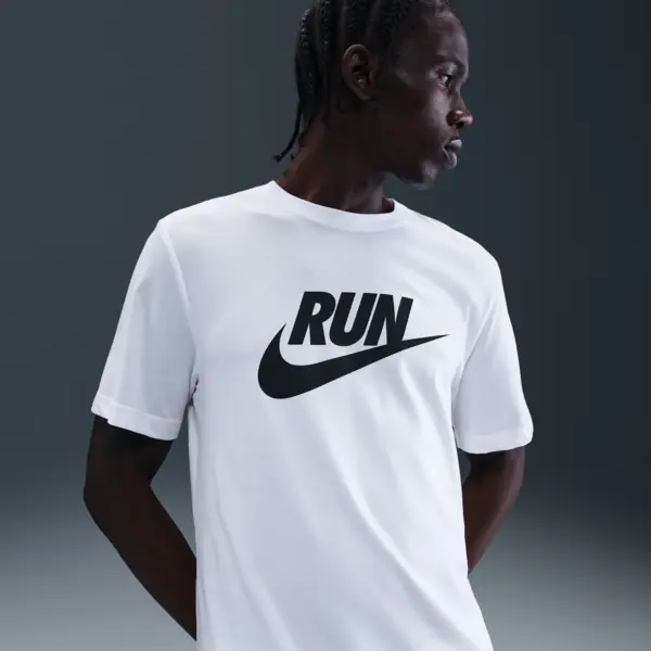 Nike Dri-fit Running T-shirt - White