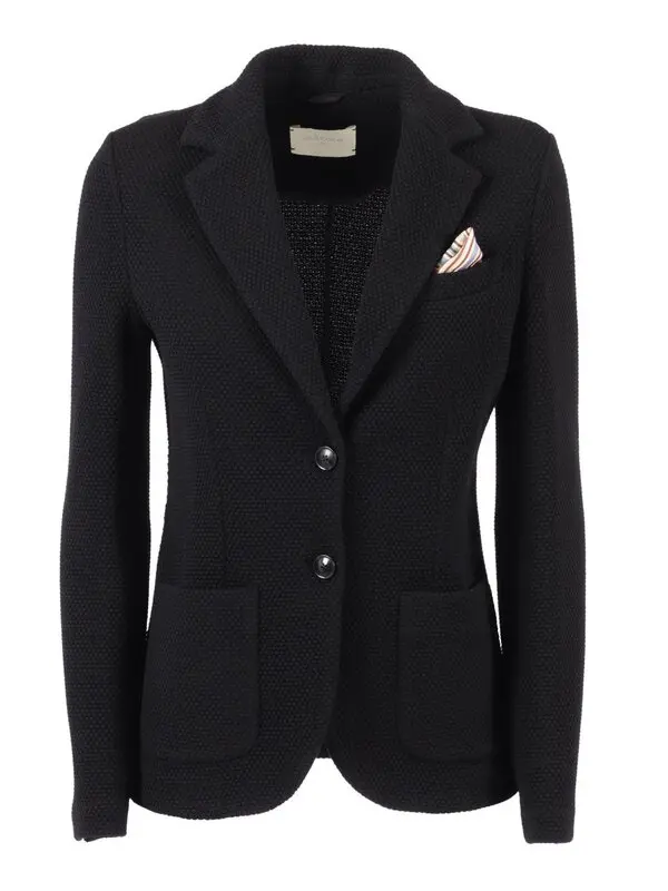 CIRCOLO 1901 Slim Fit Jacket - Black