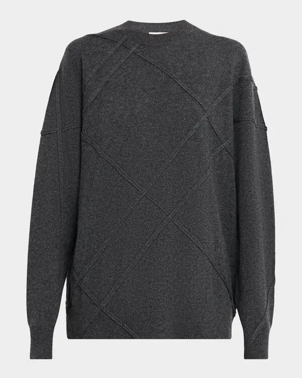 Dries Van Noten Timona Cashmere Sweater - Dkgray
