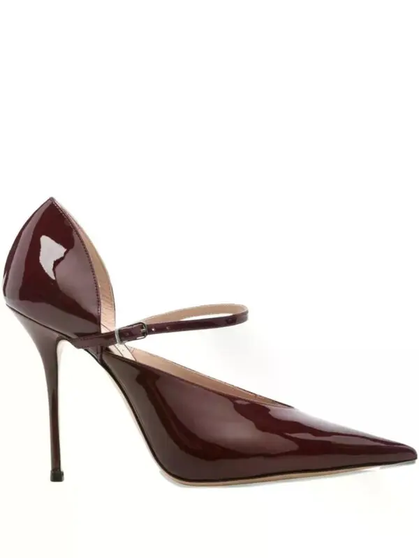 Casadei 100mm Scarlet Jolly Pumps