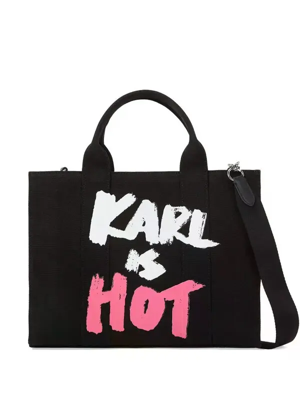 Karl Lagerfeld Karl Is Hot Tote Bag