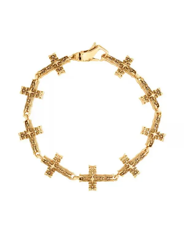 Emanuele Bicocchi Notre-dame Cross Bracelet