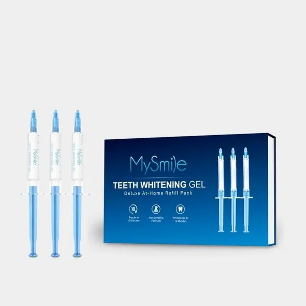 MYSMILE Teeth Whitening Gel Refill Pack With 18% Cp