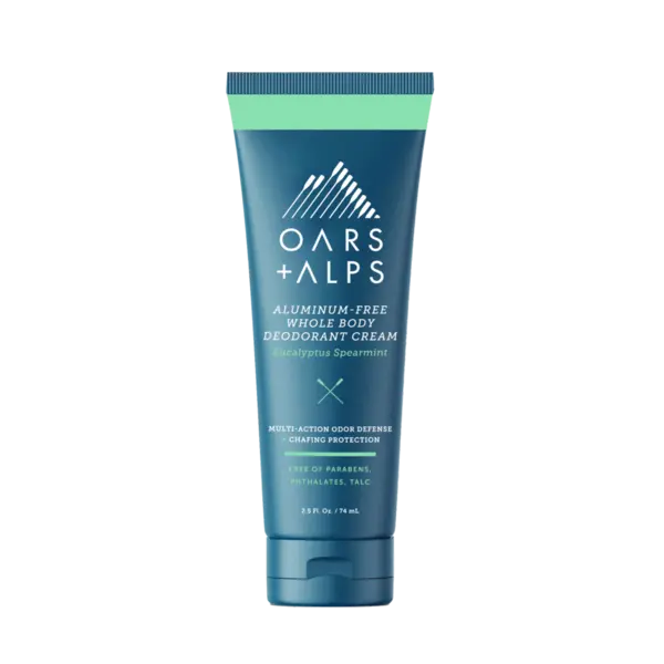 OARS + ALPS Whole Body Cream Deodorant Eucalyptus Spearmint