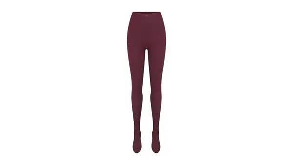 Nike X Skims Matte Footsie Grip Legging - Currant