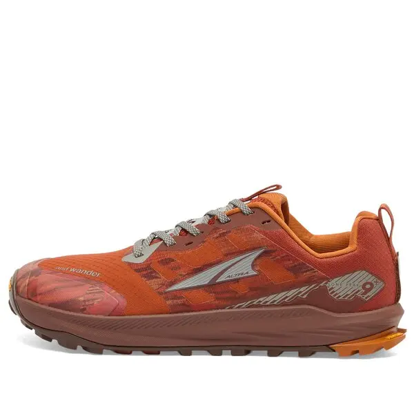 AND WANDER X Altra Lone Peak 9+ Sneakers - Dark Orange