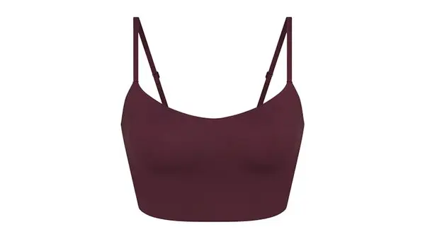 Nike X Skims Matte Cami Bra Top - Currant