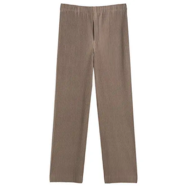 Issey Miyake Curve Pleat Trousers - Riverside Grey