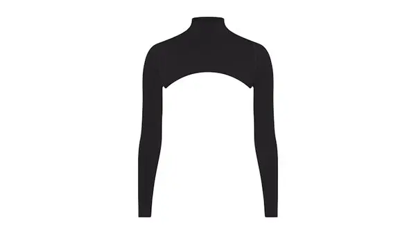 Nike X Skims Vintage Seamless Shrug - Obsidian