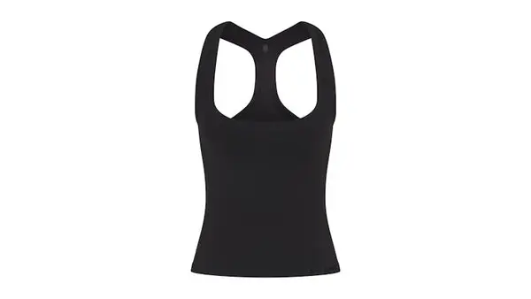 Nike X Skims Vintage Seamless Racer Back Tank - Obsidian