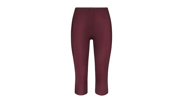 Nike X Skims Shine Drawcord Crop 17 Legging - Currant