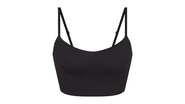 Nike X Skims Matte Cami Bra Top - Obsidian