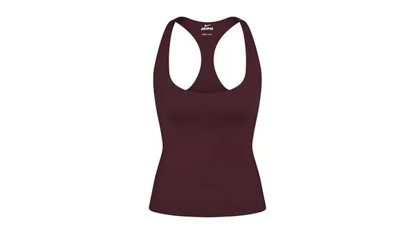 Nike X Skims Matte Racer Back Tank - Currant