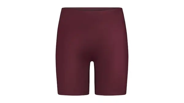 Nike X Skims Shine Bonded Waist Biker Short - Currant
